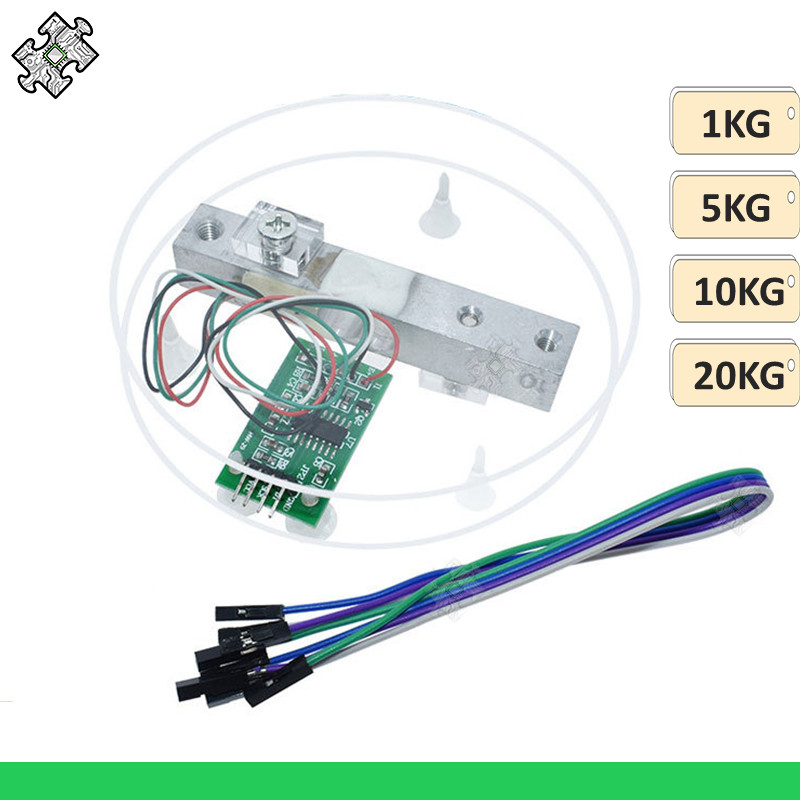 ENGLAB★Load Cell Amplifier HX711 & Electronic Scale Aluminum Weighing ...