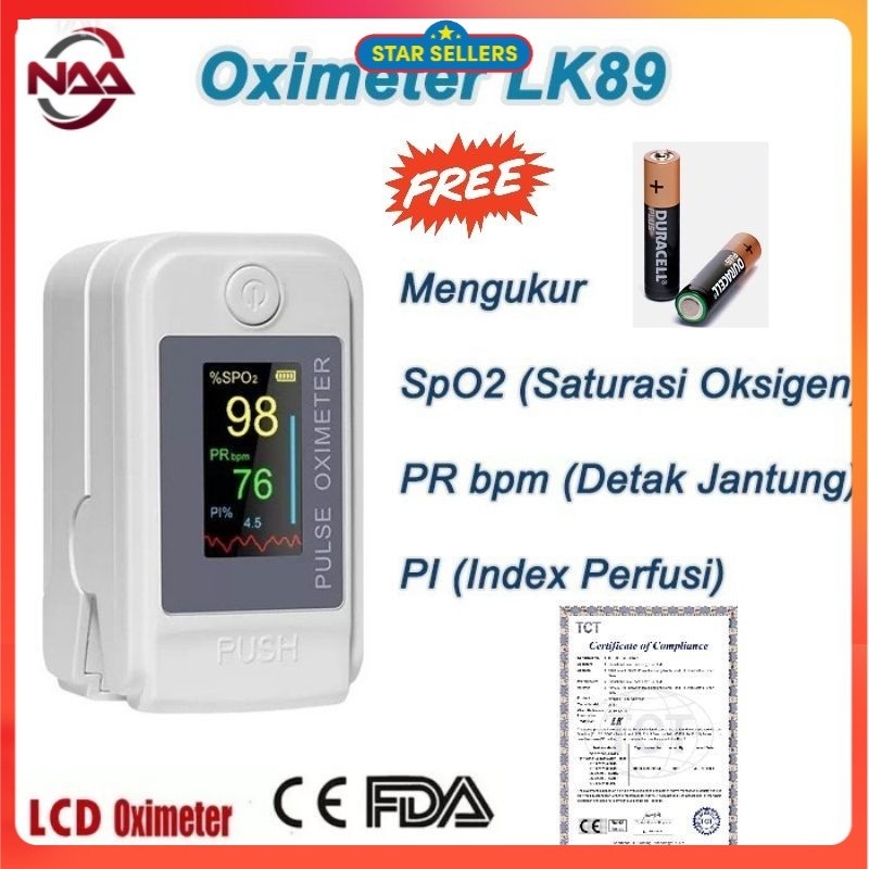 Oximeter Pulse Portable Finger Oximeter Fingertip Pulsoximeter Spo2 PR ...
