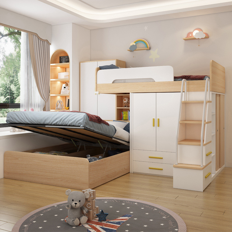 R6 Delivery]Interlaced Children's [Free R6 Multifunctional Bunk ...