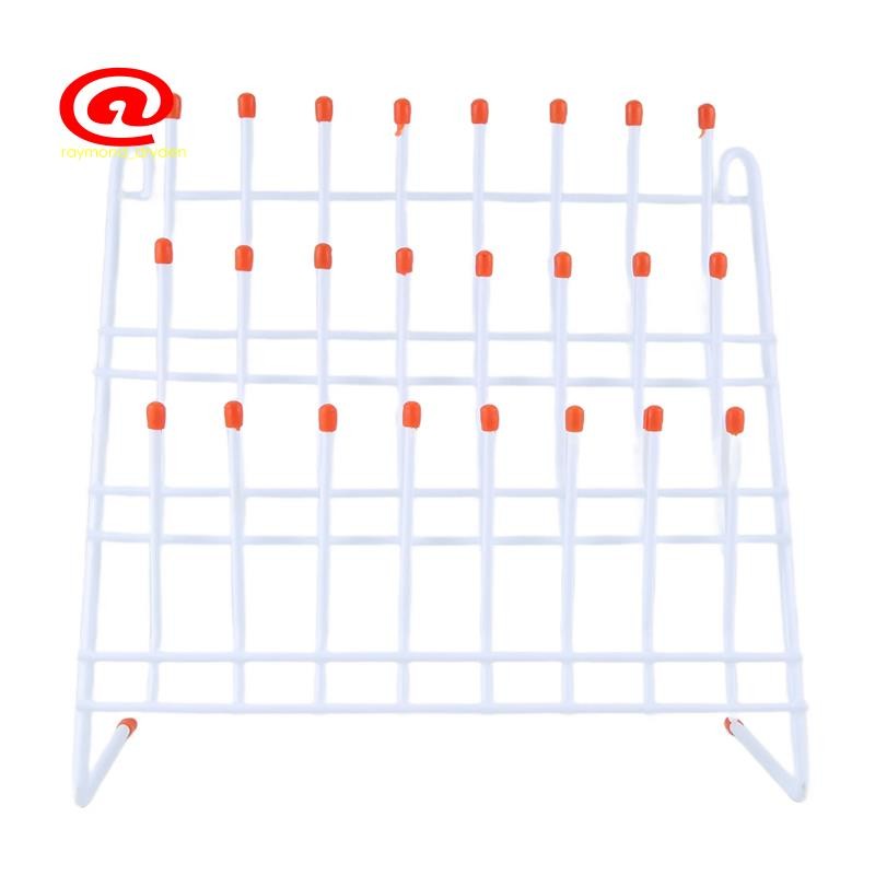 Lab Drying Rack 24 Pegs Lab Glassware Rack Wire Glassware Drying Rack ...