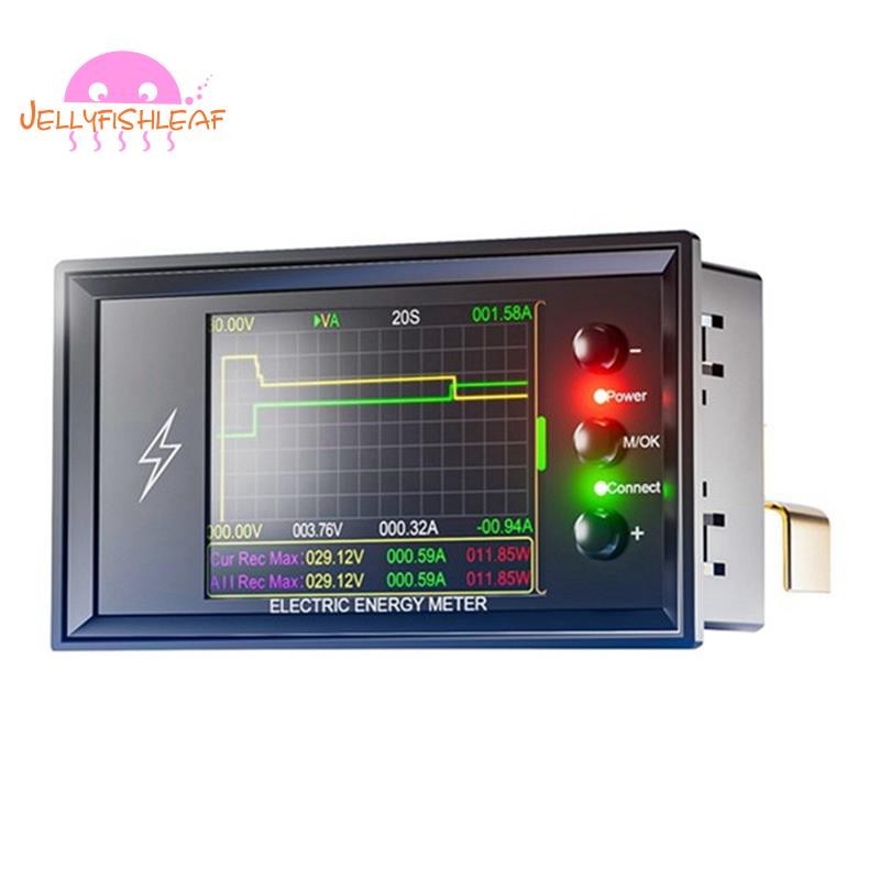 DC 0-420V 300A WiFi Electric Energy Meter Battery Capacity Tester DC ...