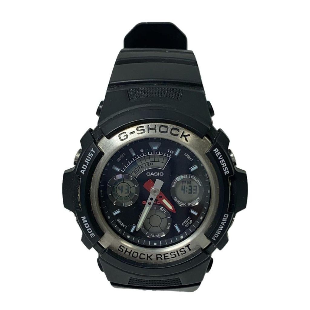 CASIO Men's Watch Quartz Analog Grabber BLK AW-590 | Shopee Malaysia