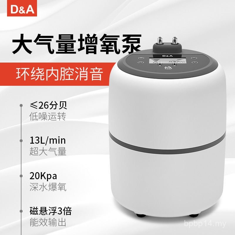 Dirk Fish Tank Oxygenation Pump DC Silent Lithium Battery Rechargeable ...