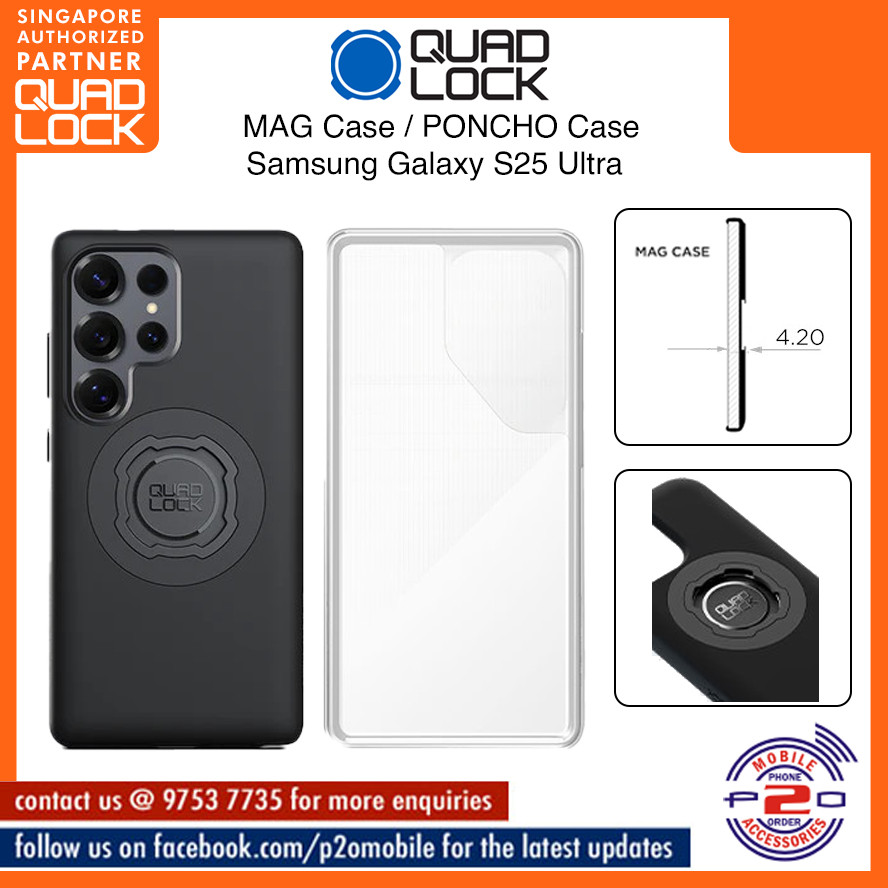 Quad Lock MAG Case / Poncho Case for Samsung Galaxy S25 Ultra / Galaxy ...