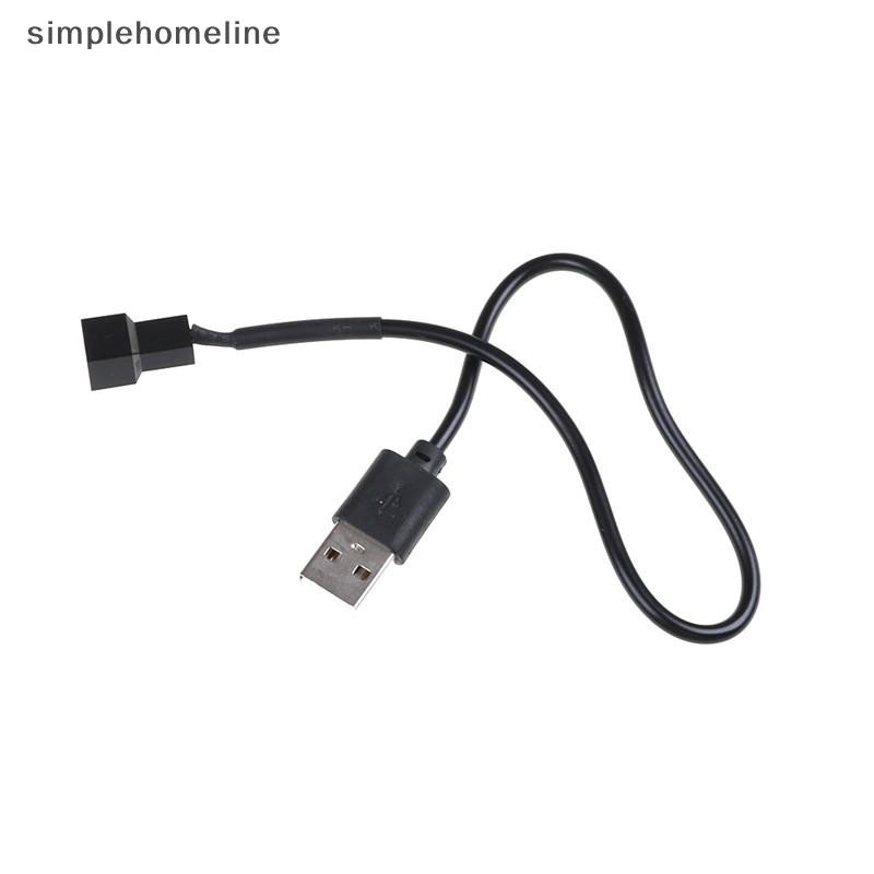 SLMY USB 2.0 A Male To 3-Pin/4-Pin Connector Adapter Cable For 5V ...