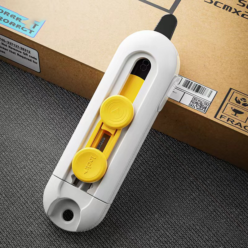 Magnetic Retractable, Mini Box Cutter, Package Opener, Easy Slide ...