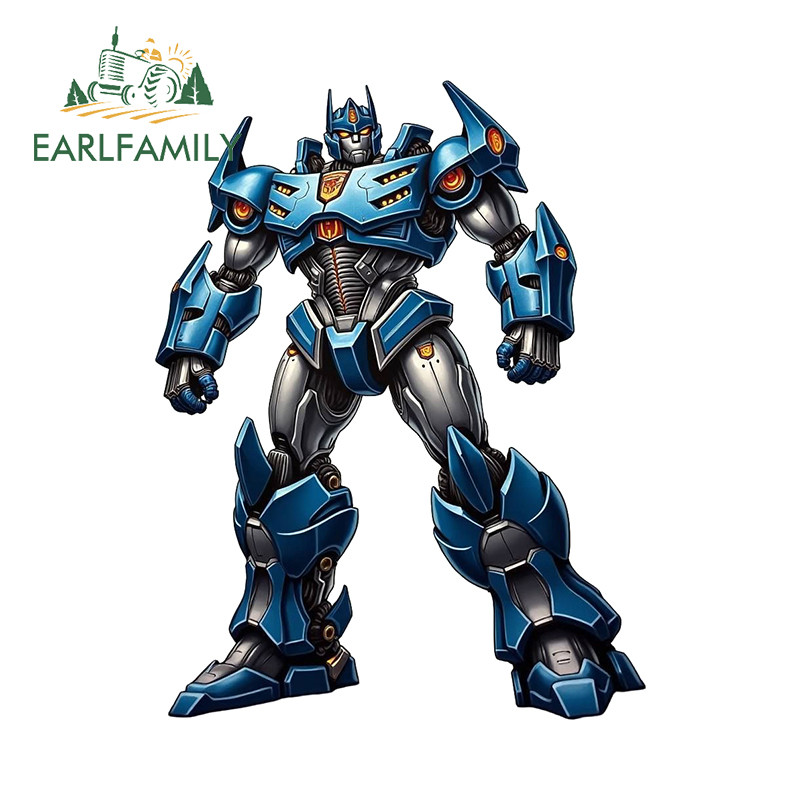 EARLFAMILY Transformers Car Stickers Occlusion Scratch Caravan ...