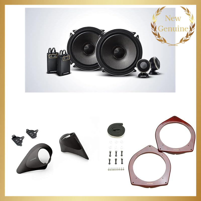 [Set Purchase] Alpine 17 cm Separate 2-Way Speaker X-171S + Alpine ...