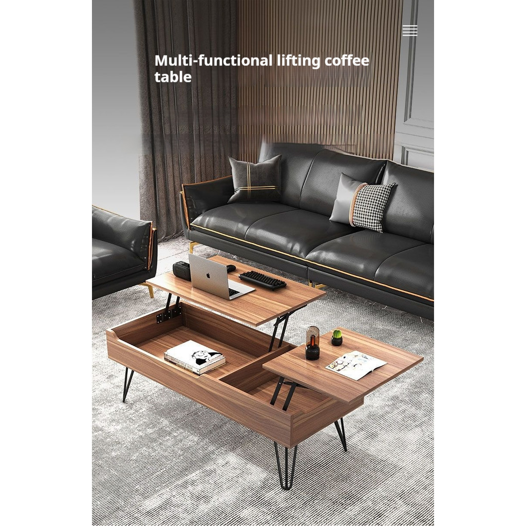 Multifunctional coffee table, dining table, dual-purpose/Ruang tamu ...