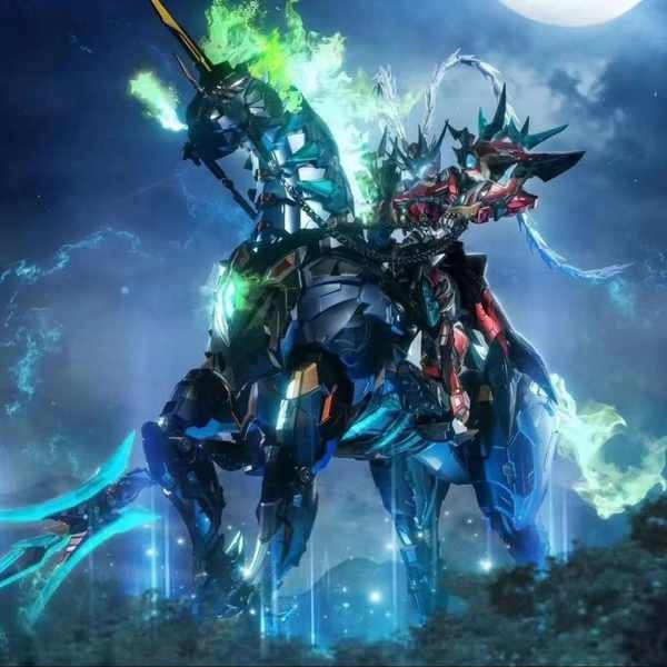 hg gundam mg gundam Gundam Model Mecha Assembling Toys Figure Lu Bu ...