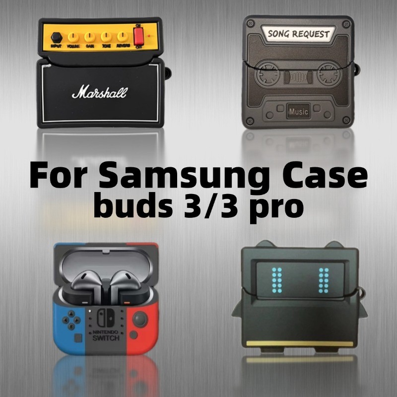for Samsung Galaxy Buds3/buds 3 Pro Shockproof Headphone Case Cover ...