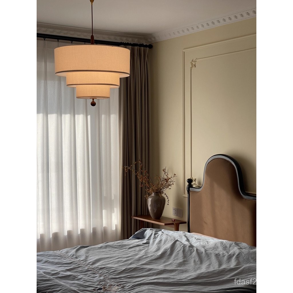 French Medieval Style Bedroom Lamp Chandelier Main Lamp Retro High-End ...