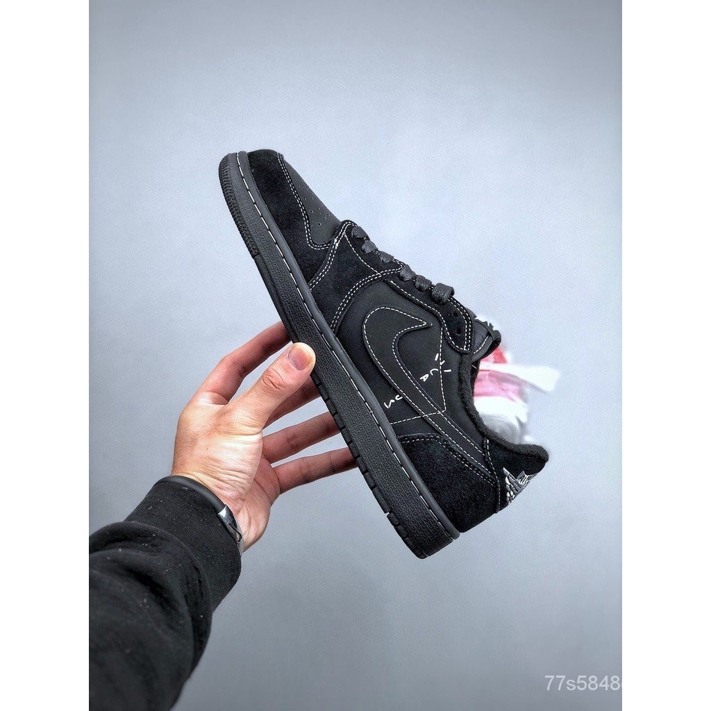 2WW4 Travis Scott X Air Jordan 1 low og SP "black/phantom" AJ1 ...
