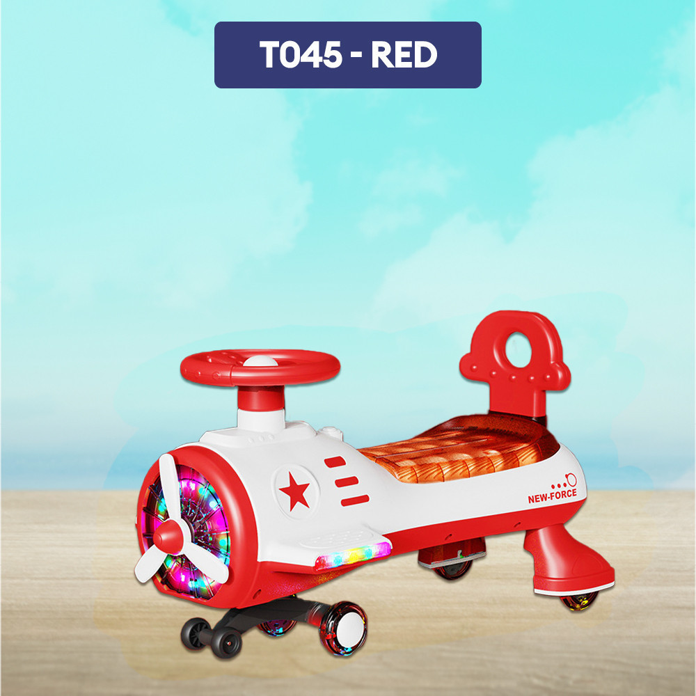 MB T045 Swing car yoyo car Mini Aero Airplane Light up Music Children's ...
