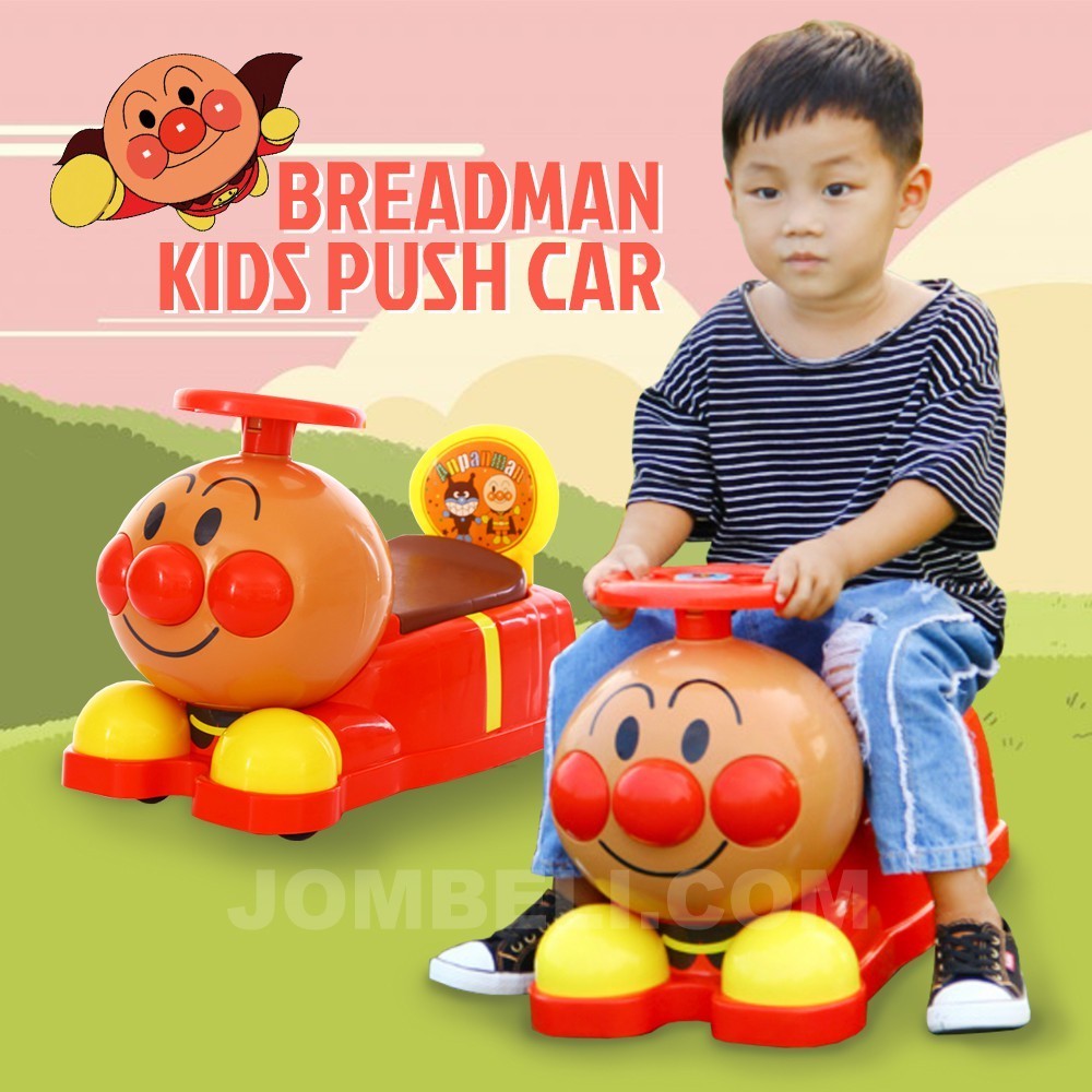 **Jombeli CARTOON KIDS WALKER BREADMAN KIDS PUSH BIKE | Shopee Malaysia