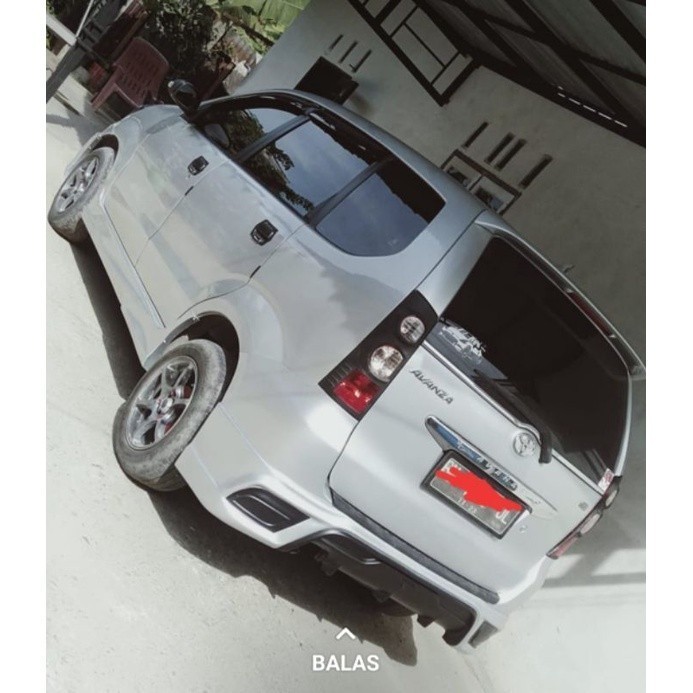 Old avanza rear bodykit, yaris model, duraflex material without paint ...