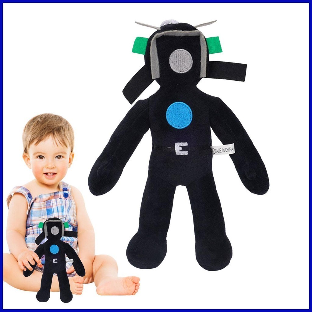 TV Man Ski-bidi Toilet Plush 25cm Soft Funny TV Speaker Cameraman Doll ...