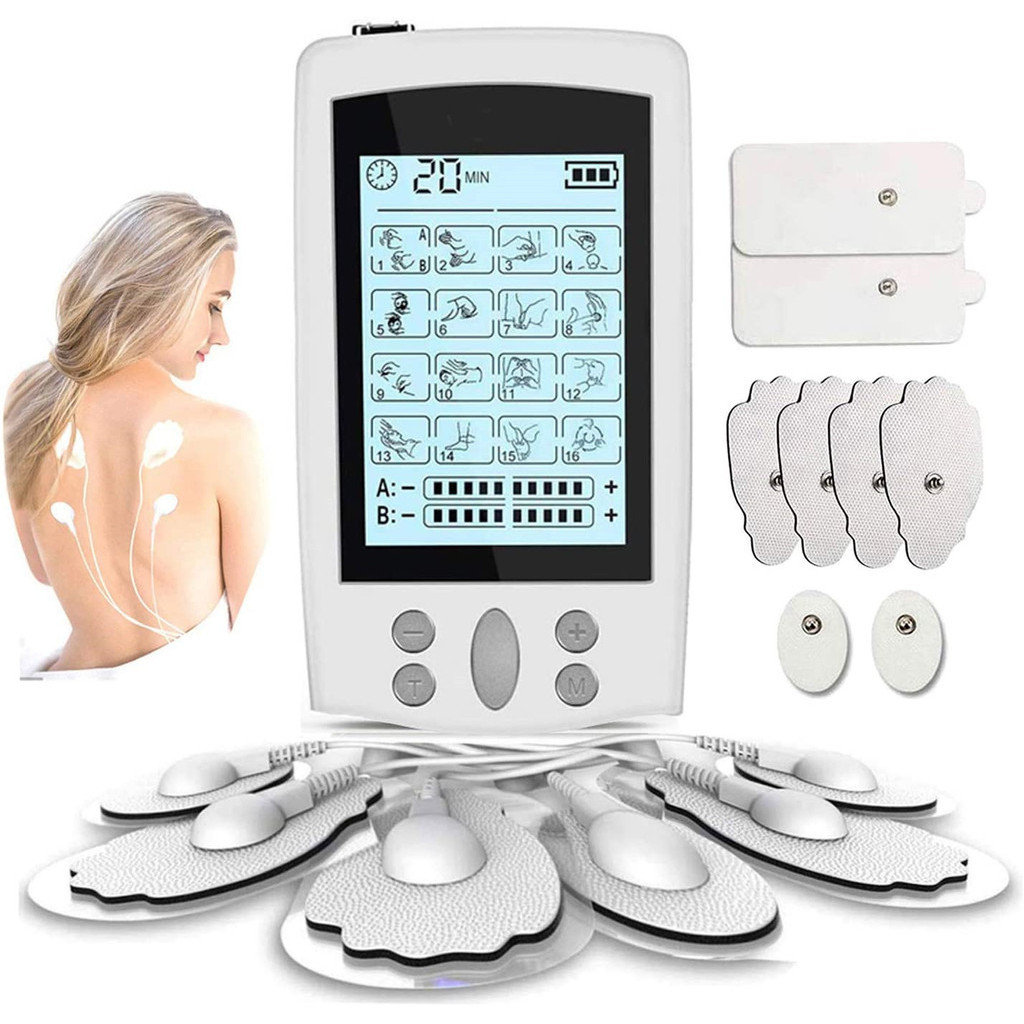 Alat Fisioterapi Tens Meridian EMS Pulse Massager Spot 16 Mod Alat Urut ...