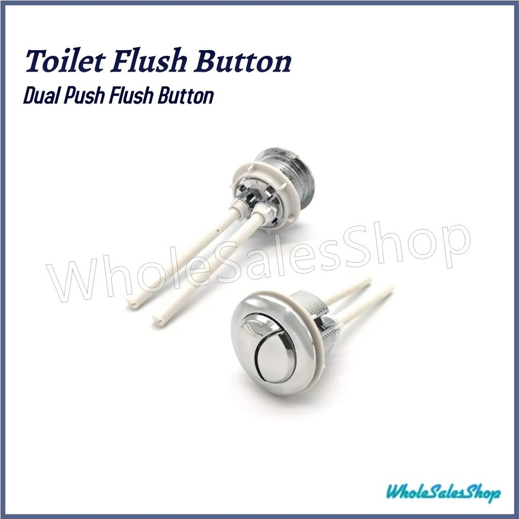 Dual Flush 38mm 48mm 58mm Toilet Tank Push Button Cistern Flush Button ...