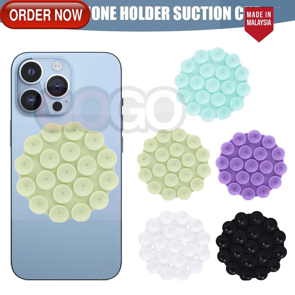 GG Holder Smooth Adhesive Mount Anti-slip Phone Gripper Wall Sticky ...