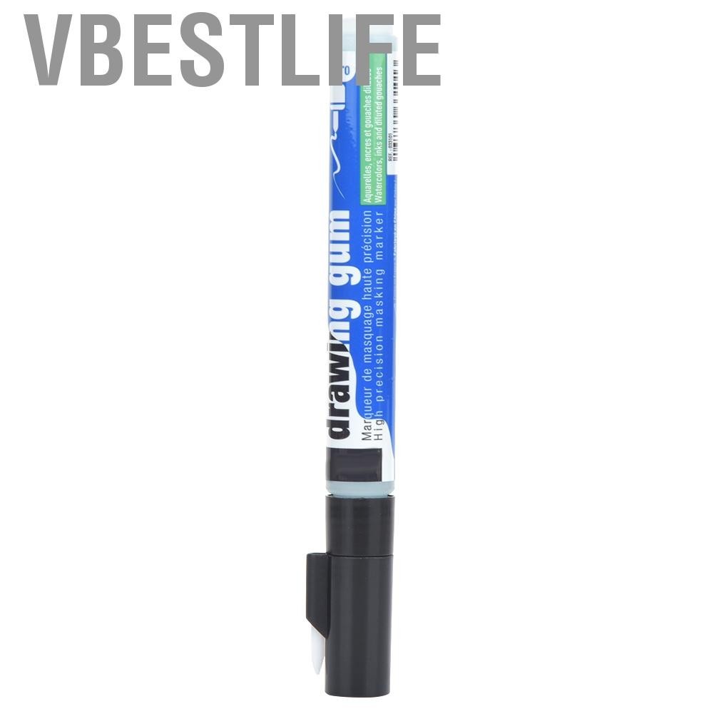 VBESTLIFE White Liquid Mark Pen, Drawing Gum Special Head Designed ...