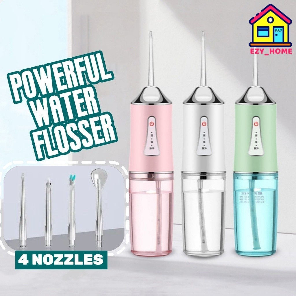Water Flosser Dental Floss Teeth Water Jet Nozzle Portable ...