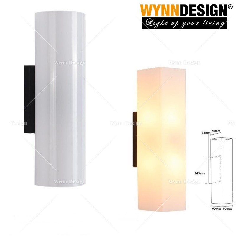 Wynn Design [Wall Lamp-Cone] Square/ Round Ikea Light Glass Cone Design Modern Wall Lamp (649 ...