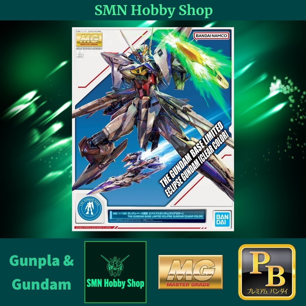 MG 1/100 Gundam Base Limited Eclipse Clear Gunpla Gundam Toys Model Kit ...
