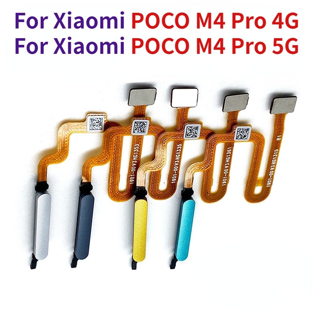For Xiaomi Poco M4 Pro M4Pro 4G 5G Original Fingerprint Sensor Home ...