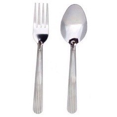 Sudu dan Garfu 12 pcs / Fork and spoon 12 pcs High Quality food grade ...