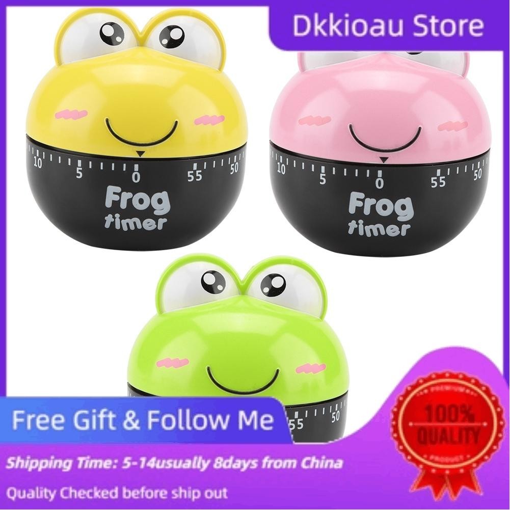 Dkkioau Kitchen Timer Cartoon Animal Cooking with Alarm Clock ...