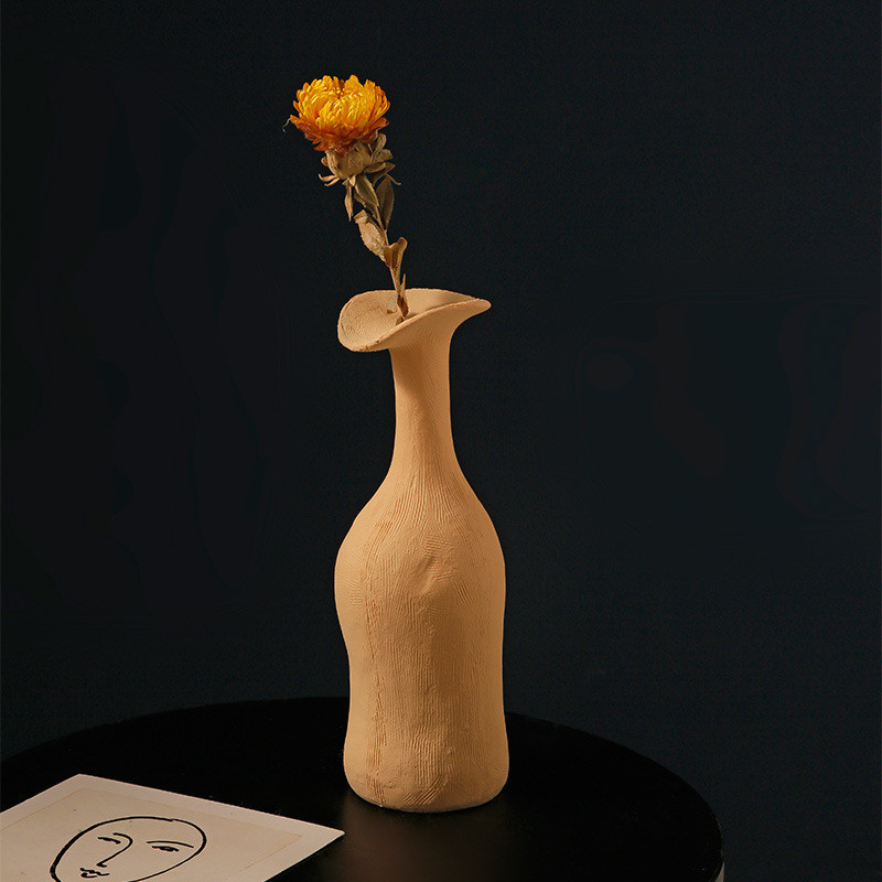 PASU BUNGA RUANG TAMU AESTHETIC, MORANDI INSPIRED CERAMIC VASE, MULTI ...
