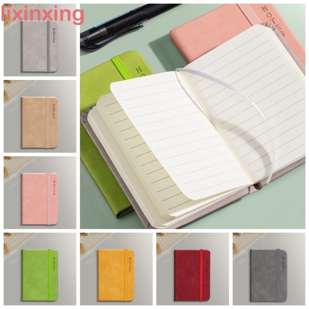 LIXINXING Pocket Notepad, Memo Diary Planner Taking Notes A7 Mini ...