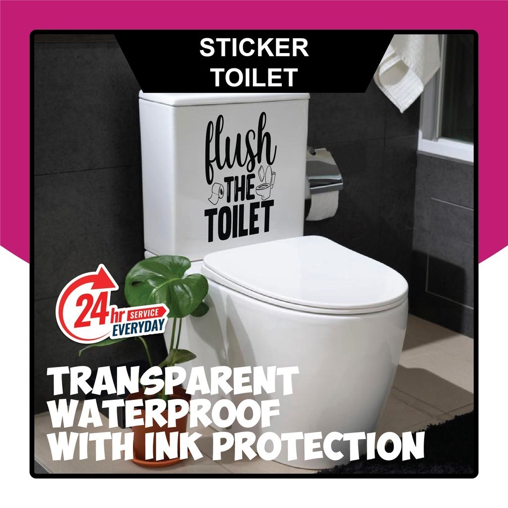 Sticker Toilet Flush | Sticker Flush Tandas | Kalis Air | Sticker Flush ...