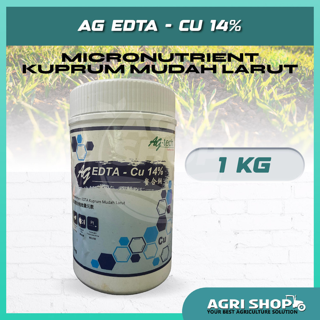 Agrishop AG CU Cuprum EDTA MicroNutrients Micro Nutrients 1kg ...