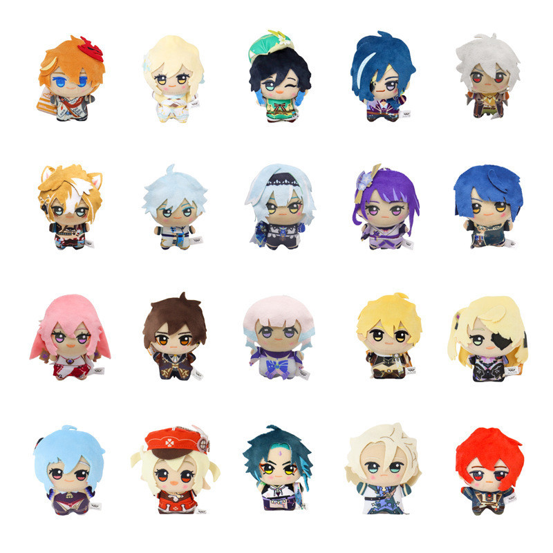 Genshin Impact Plushie Periphery Zhongli Xiao Klee Ganyu Stuff Toys ...