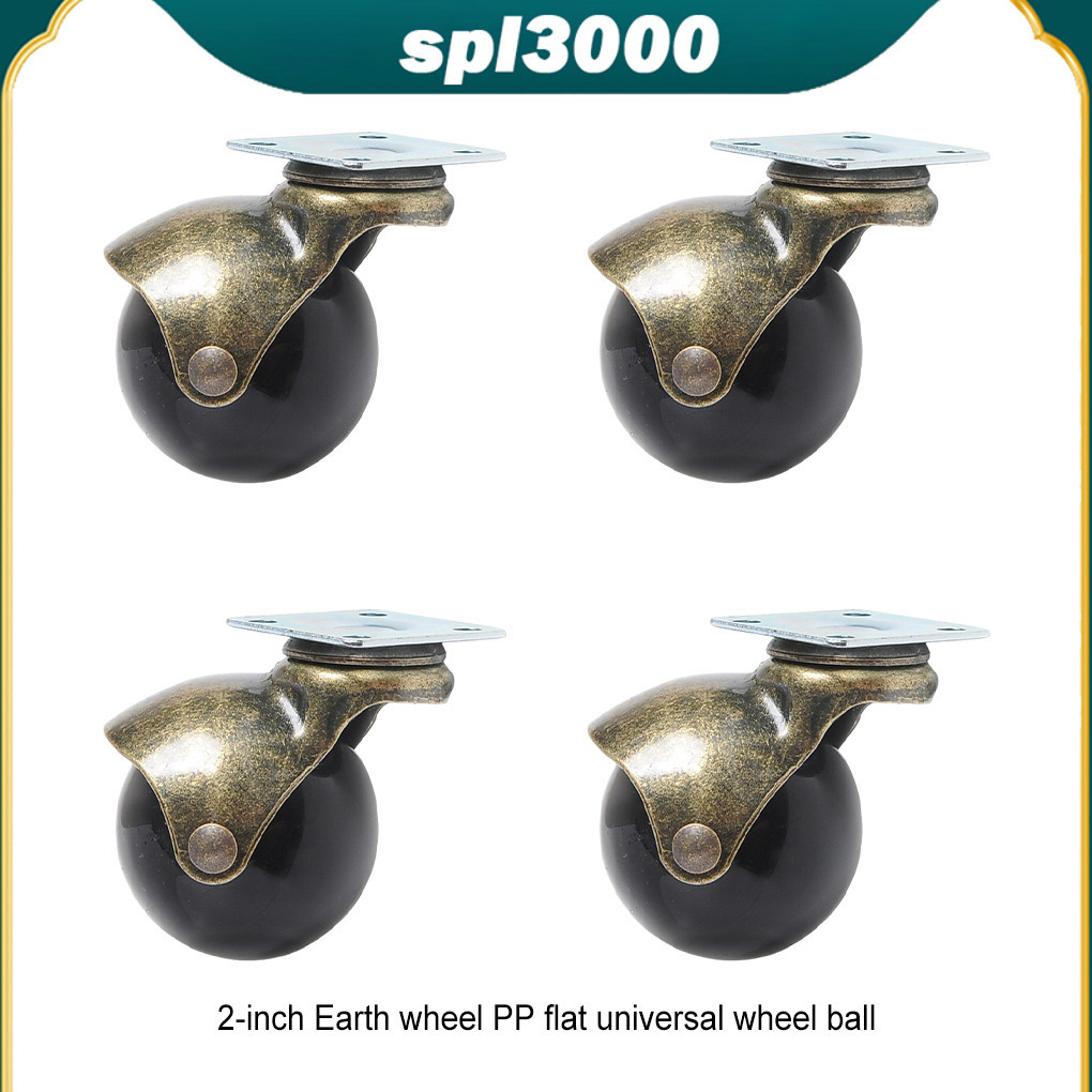 1/2 Swivel Ball Castors For Furniture Wide Application Vintage 360 ...