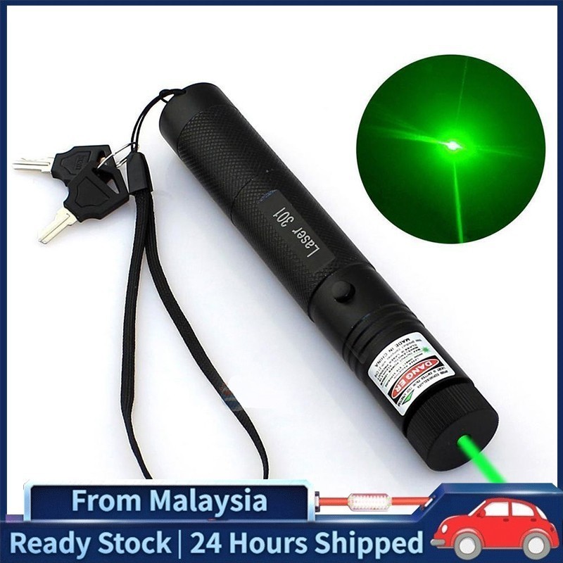 USB Tactical Green Laser Pointer High Power Pen Laser Flashlight Laser ...
