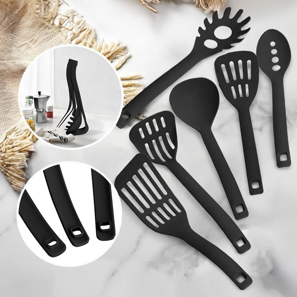 6 Sets Luxury Kitchen Utensils Tools Kitchenware Cooking Utensil Set ...