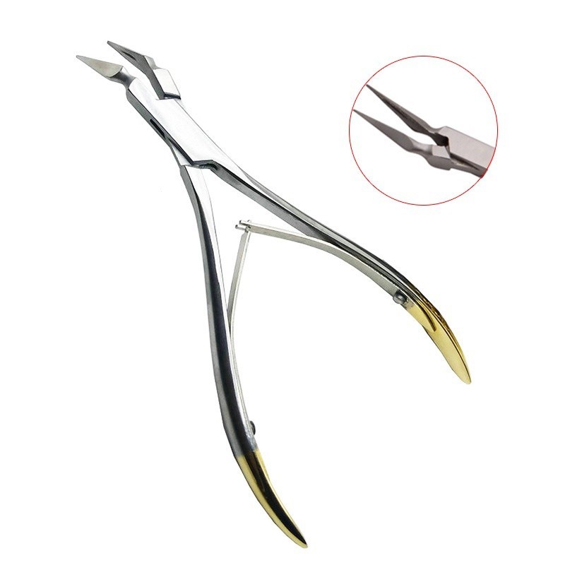 Dental Tweezers 45° Residual Root Apex Forceps Extraction Clamp Pliers ...