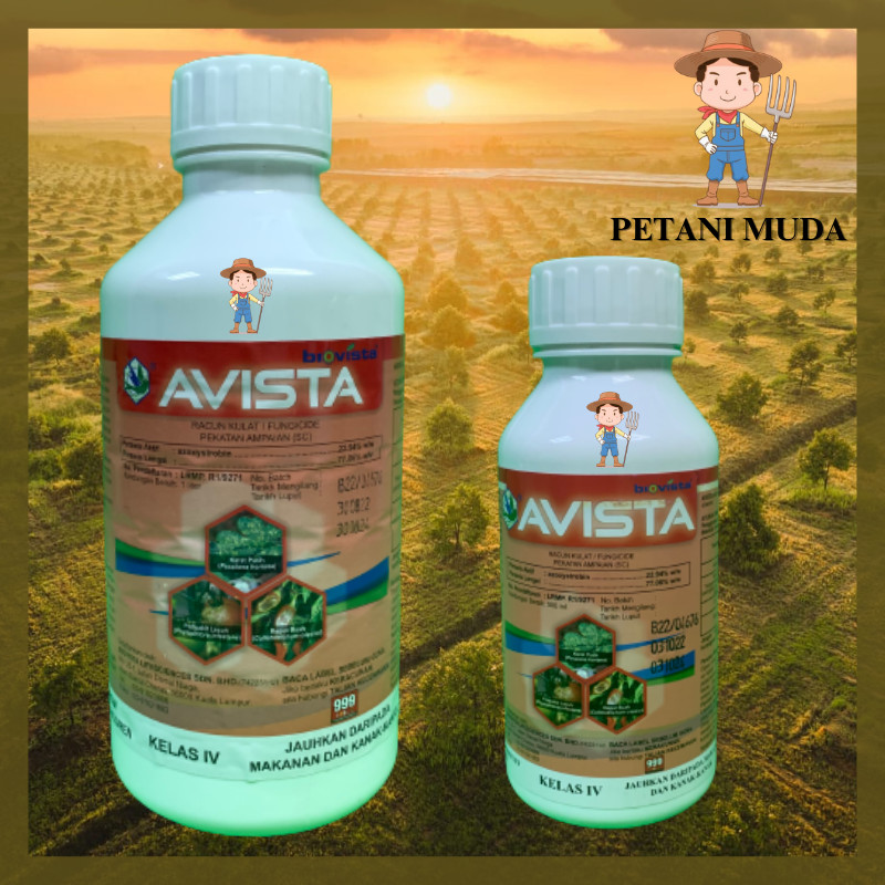 [ORIGINAL] 500ML & 1L Avista SC BIOVISTA Ganti Amistar Racun Kulat ...