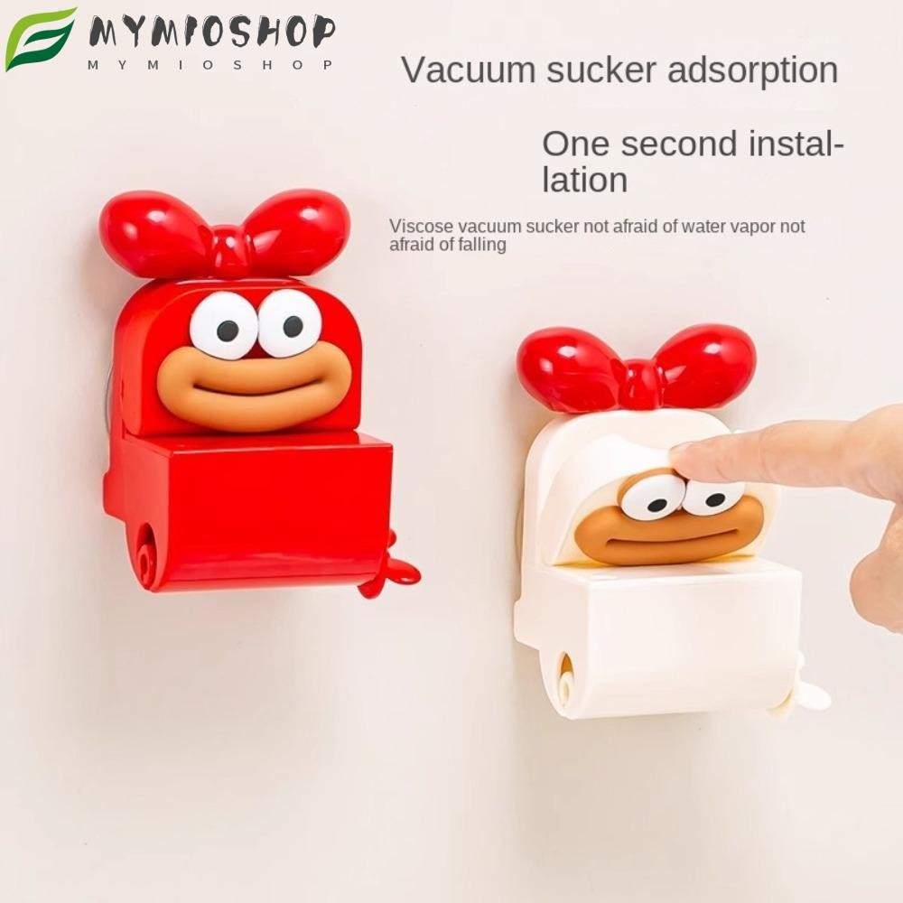 MIOSHOP Toothpaste Holder, Manual Suction Cup Toothpaste Squeezer, Cute ...