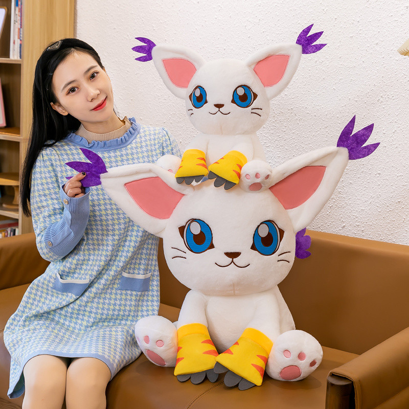 [Super Pillow] Angel Tailmon Digimon Digimon Battle Dilumon Super Soft ...