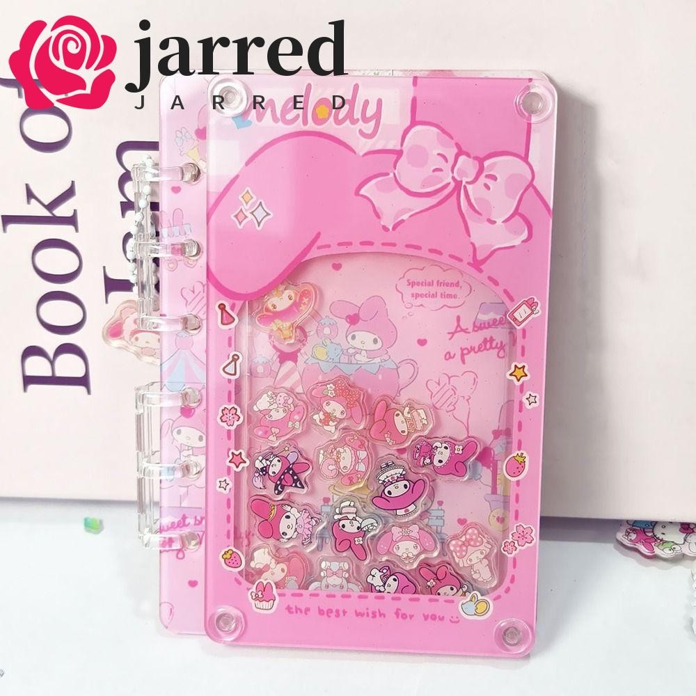JARRED Acrylic Shaking Patch Notebook, A7 Cartoon Shake Acrylic ...