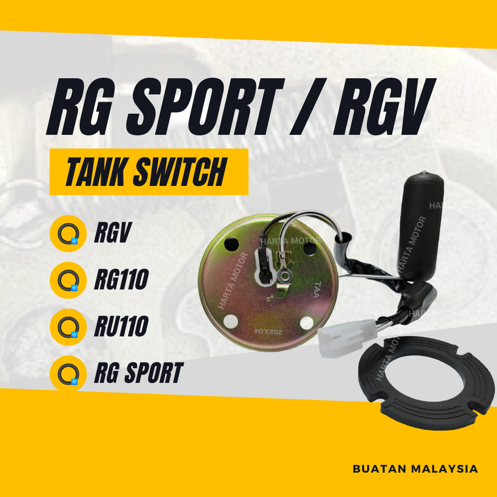 RG SPORT RGV 120 TANK SWITCH - TANK FLOAT PELAMPUNG TANGKI MINYAK GAUGE ...