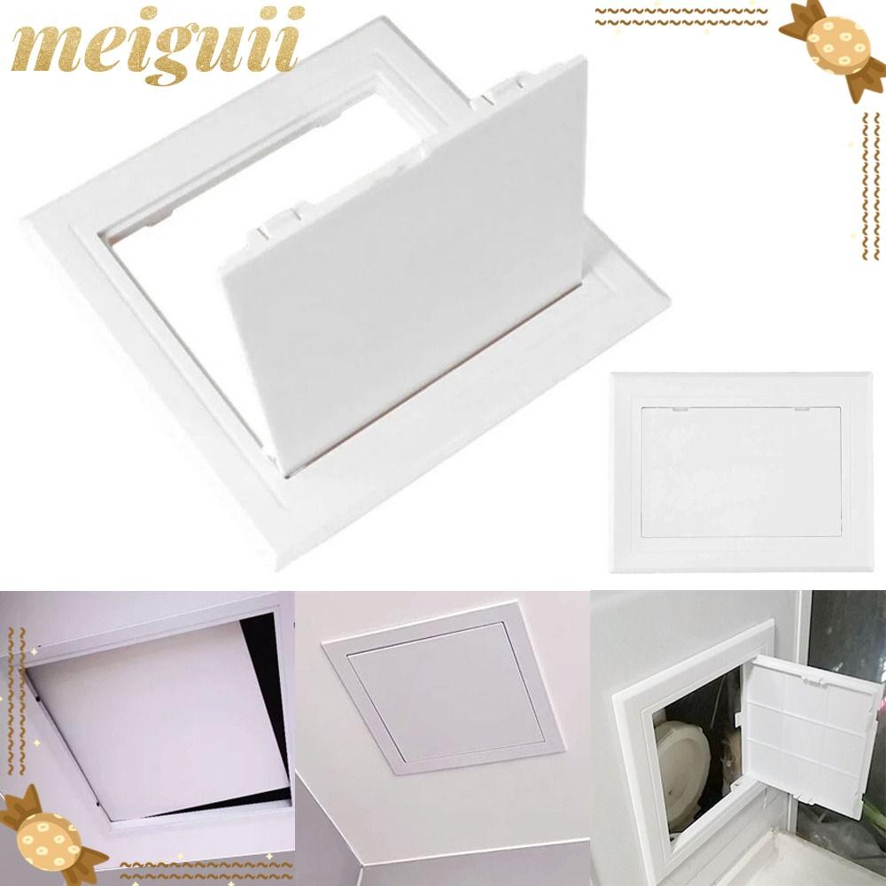MEIGUII Opening Flap Cover Plate, White Removable Access Panel Door ...