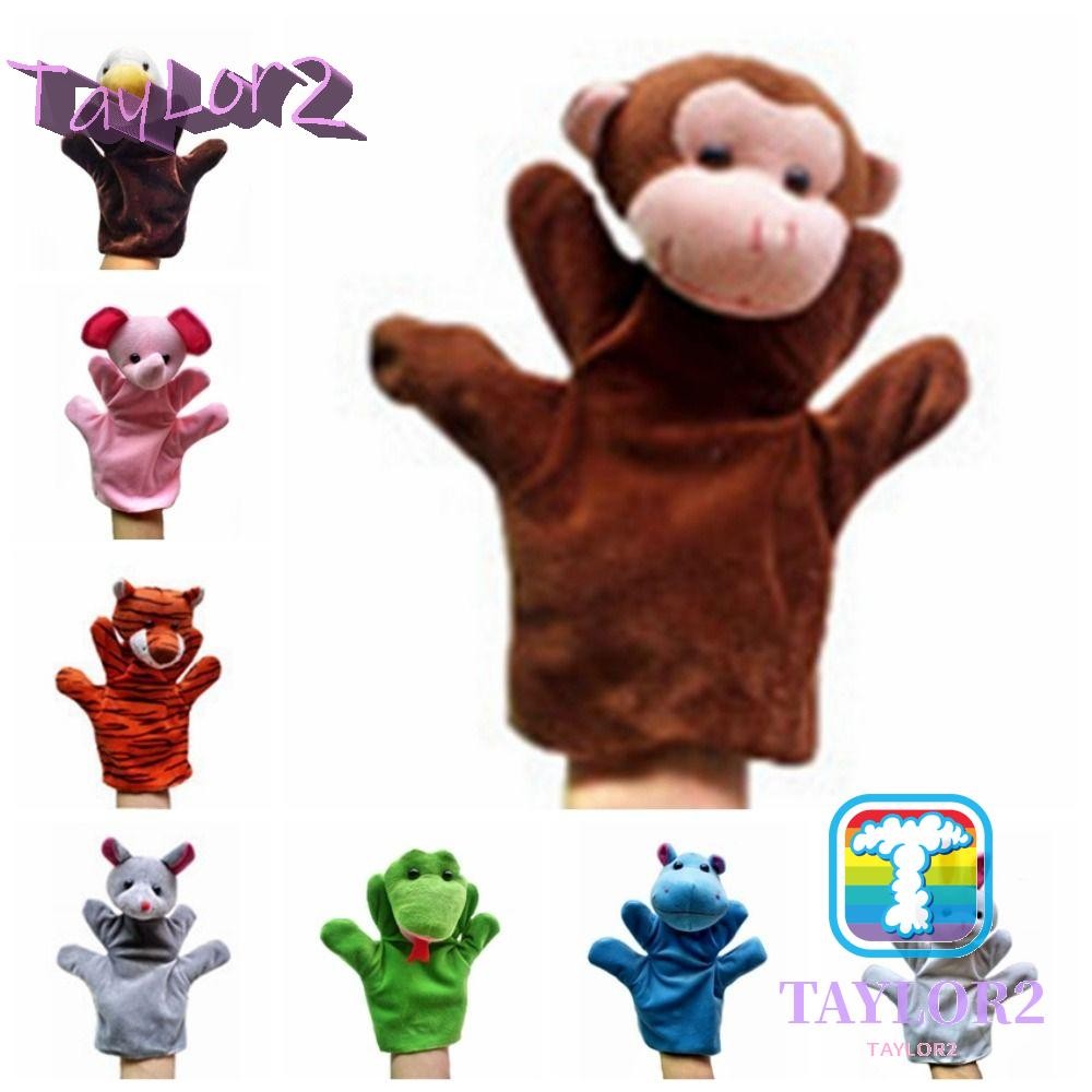 ATAYLOR Adorable Hand Puppets, Plush Toy Cloth Hand Puppets For Animal ...