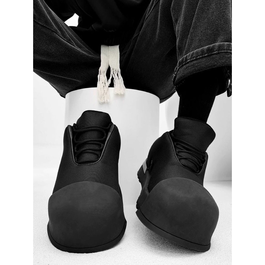 Black Samurai American Sneakers Big Toe Shoes Men Women Niche Ugly Cute ...