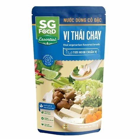 Concentrated vegetarian hot pot broth (hot pot seasoning packet ...