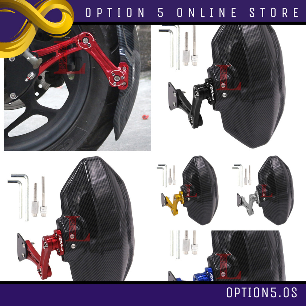 Adjustable Rear Wheel Mudguard Splash Guard for Honda ADV160 ADV150 ...